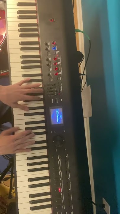 Keyboard Strings - Zelda Temple Type Improvisation - YouTube