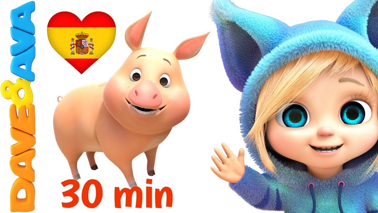 😍 Сanciones Infantiles en Español | Videos Infantiles de Dave y Ava 😍 ...