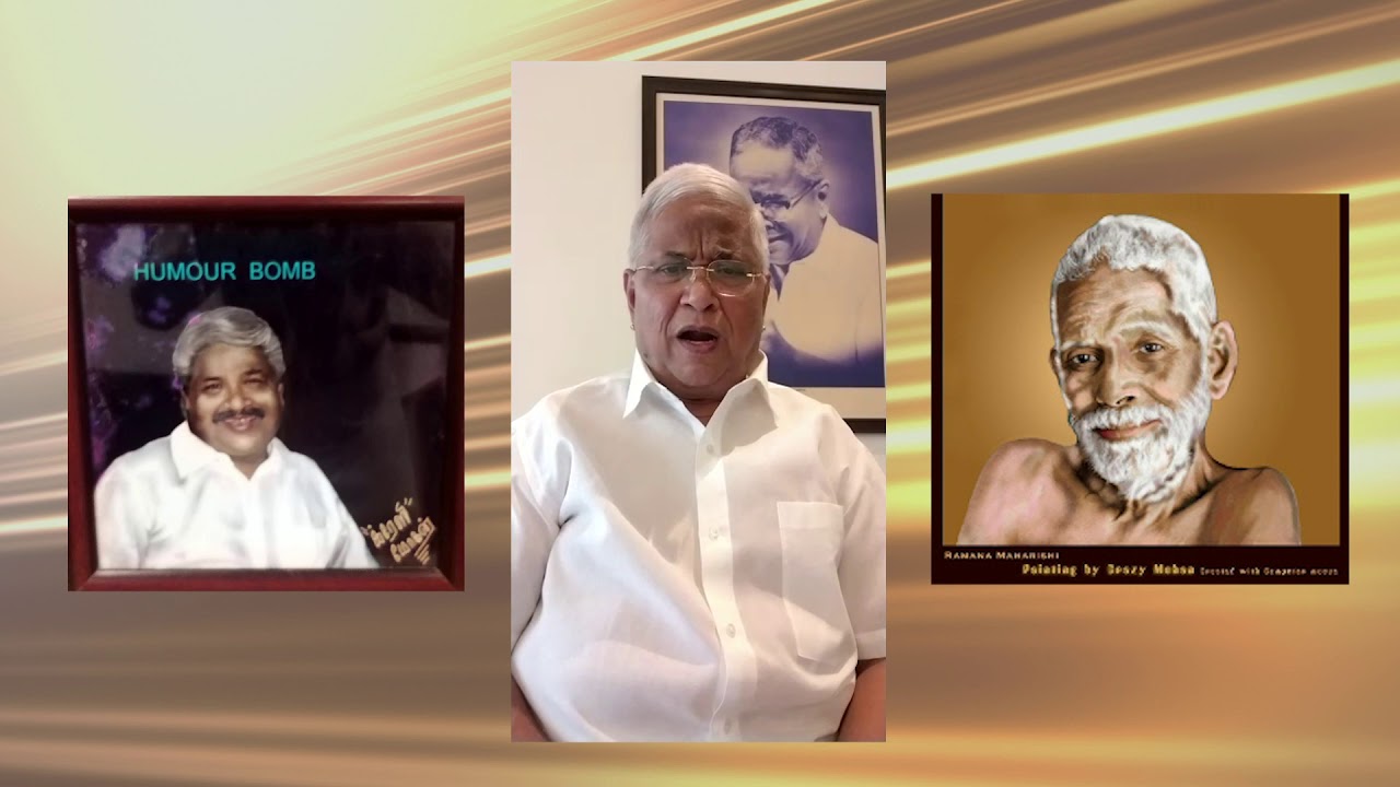 CRAZY MOHAN'S FIRST MEMORIAL ANNIVERSARY TRIBUTE R K RAMANATHAN, son of ...