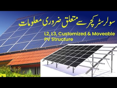 Install Your Solar Panel on L3 stand / and safety tips - YouTube