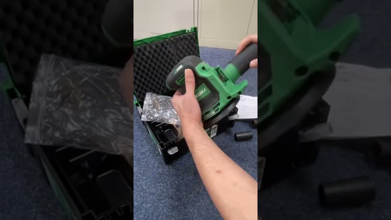 HiKOKI 18V Orbital Disc Sander SV1813DA - YouTube