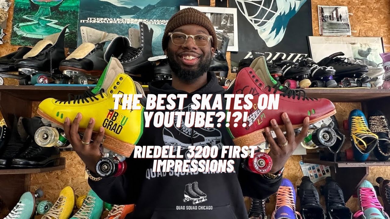 THE BEST SKATES EVER?!?!| Custom Riedell 3200 First Impressions - YouTube