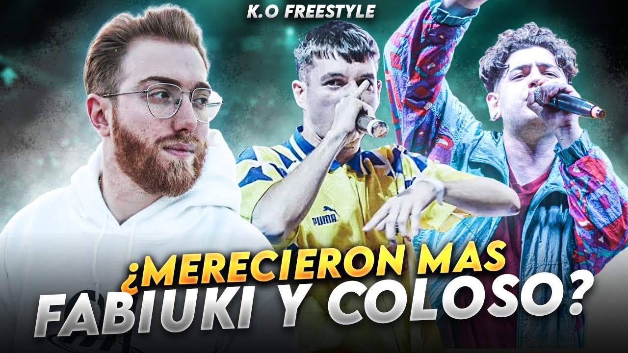 ¿FABIUKI Y COLOSO MERECIERON MÁS EN KO FREESTYLE? | KO FREESTYLE ...
