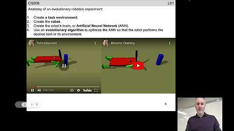 Evolutionary Robotics lectures. Spring 2023. - YouTube