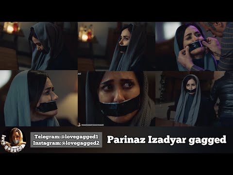 Parinaz Izadyar gagged ( گگ پریناز ایزدیار )
