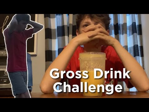 Gross Drink Challenge - YouTube
