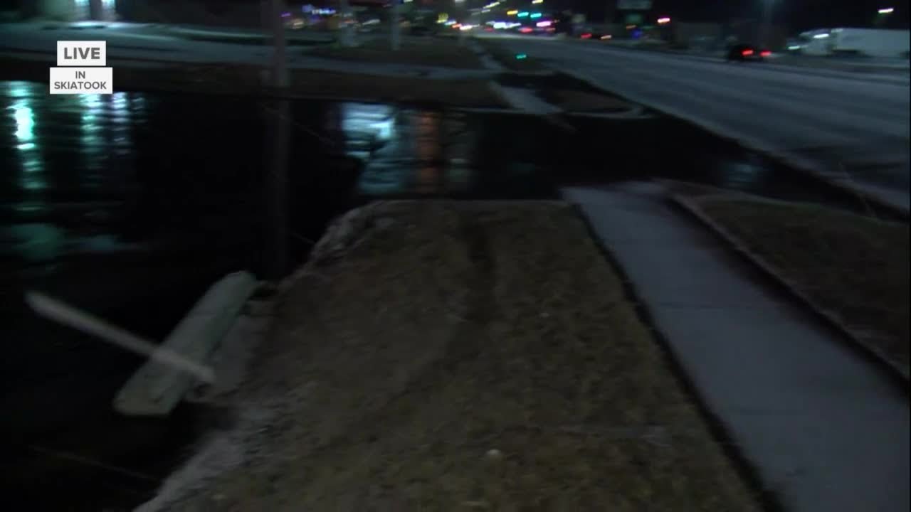 LIVE with Kaitlyn Rivas in Skiatook on road and travel conditions - YouTube