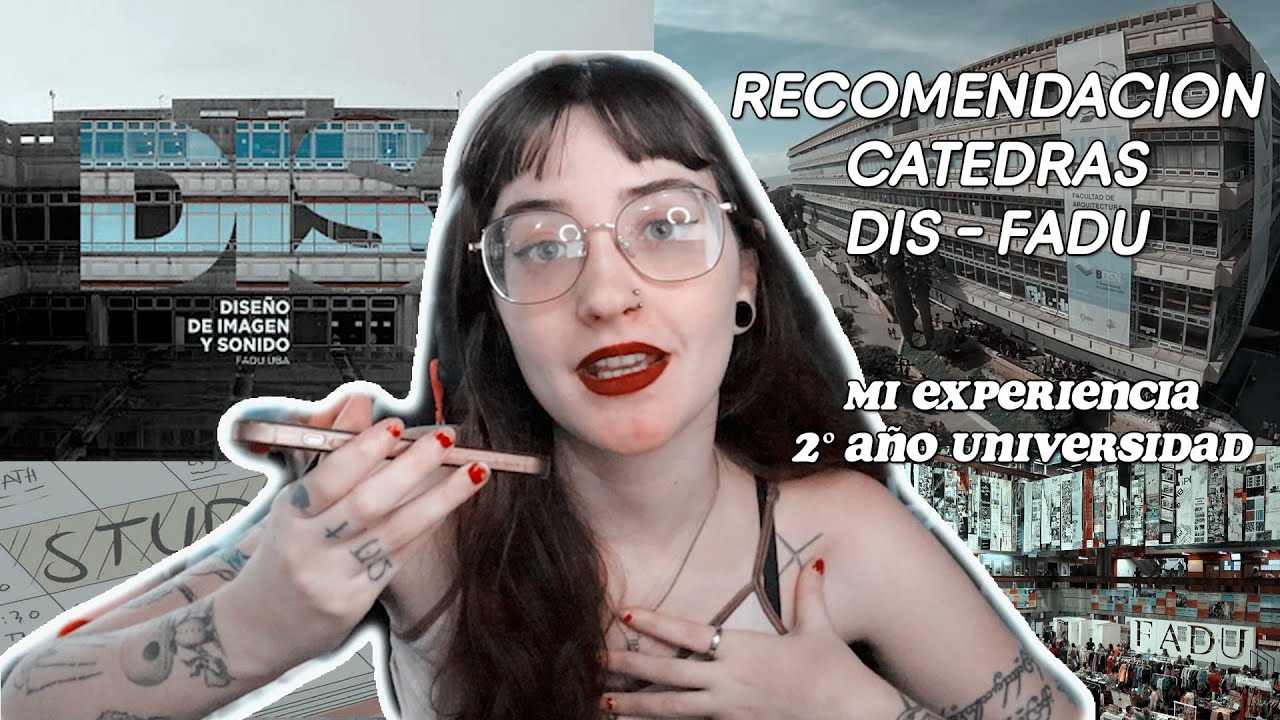 RECOMENDACIÓN CÁTEDRAS EN DIS - FADU - 2° AÑO 📝(diseño imagen y sonido ...