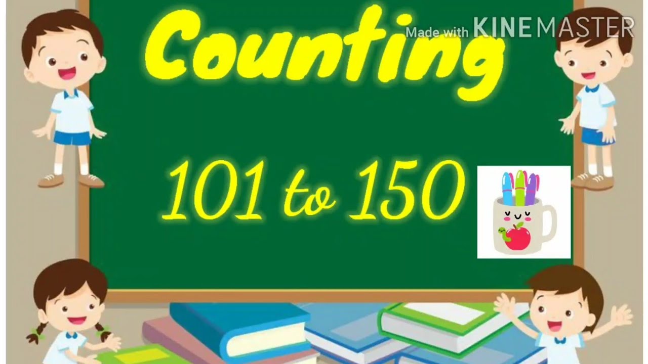 Number Counting 101 To 150 Learn Easily With Fun Counting By Anshita number-counting-101-to-150-learn-easily-with-fun-counting-by-anshita
