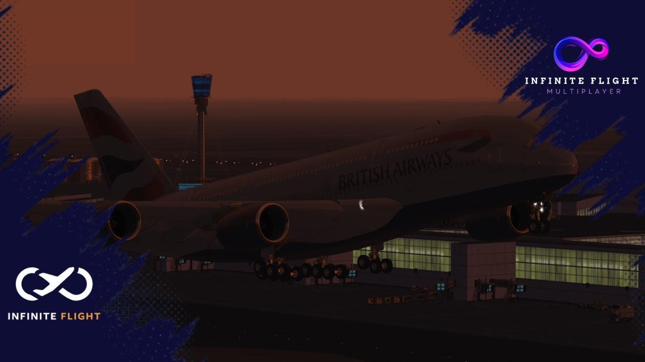 Infinite Flight Multiplayer - London, UK (LHR) to Johannesburg, ZA (JNB ...