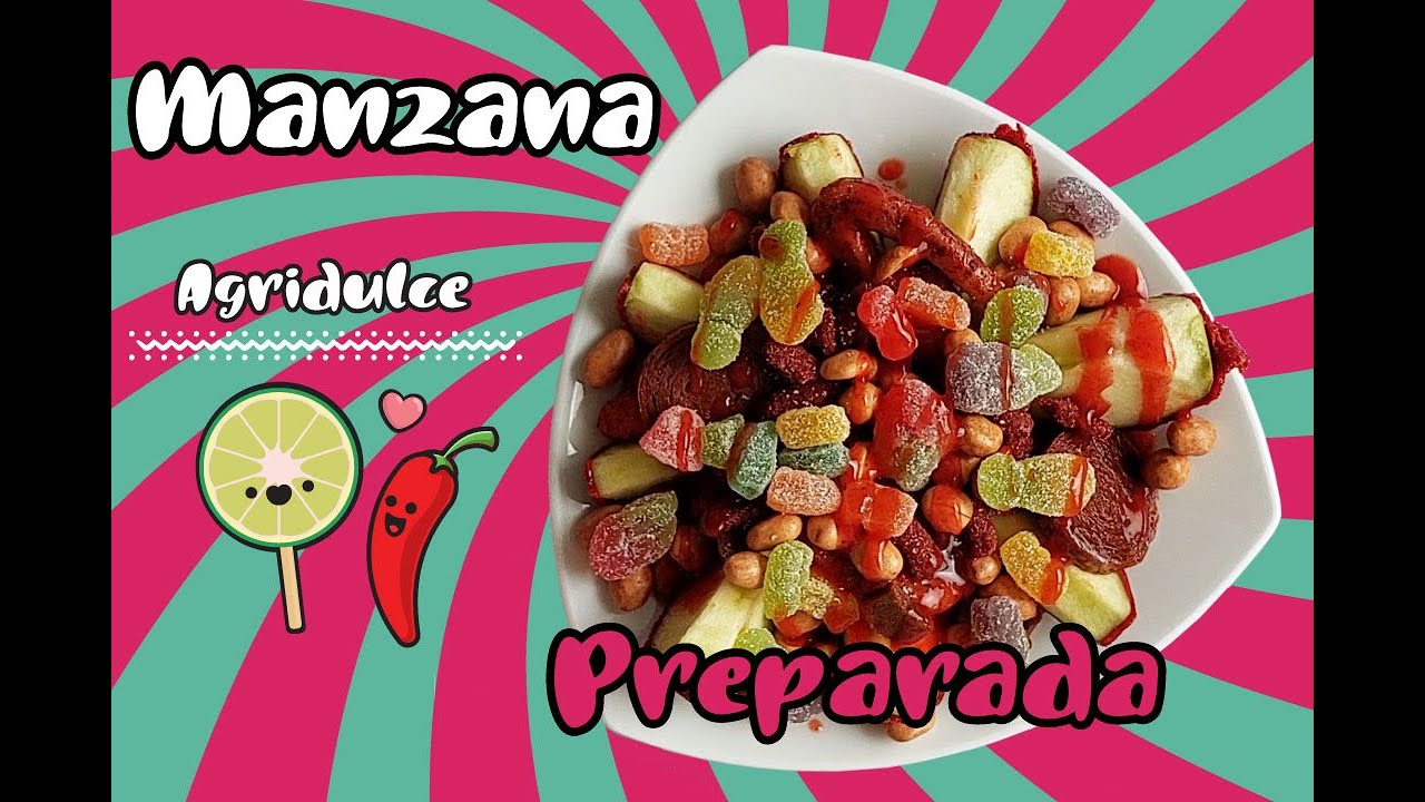 🍏 Cómo hacer una manzana loca con gomitas - YouTube