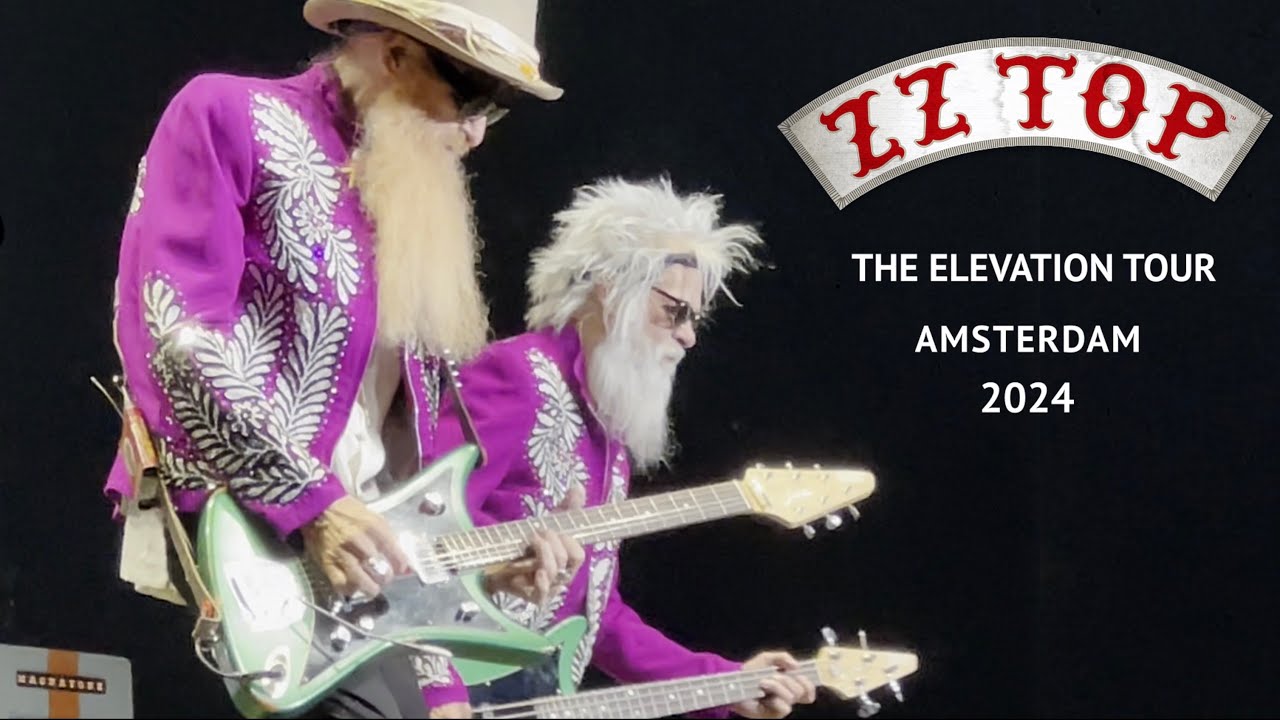 ZZ Top 8 july 2024 Afas, Amsterdam - YouTube