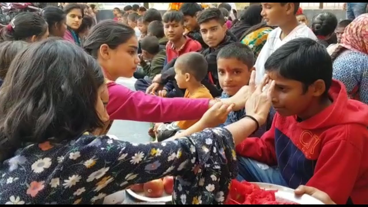 Bhai Dooj Celebrated At Bal Ashram - YouTube