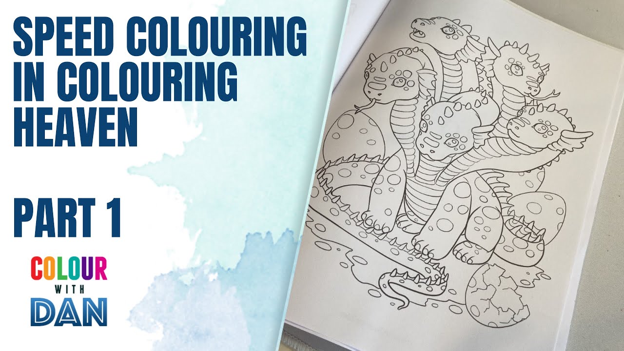 Speed colouring in Colouring heaven - Part 1 - YouTube