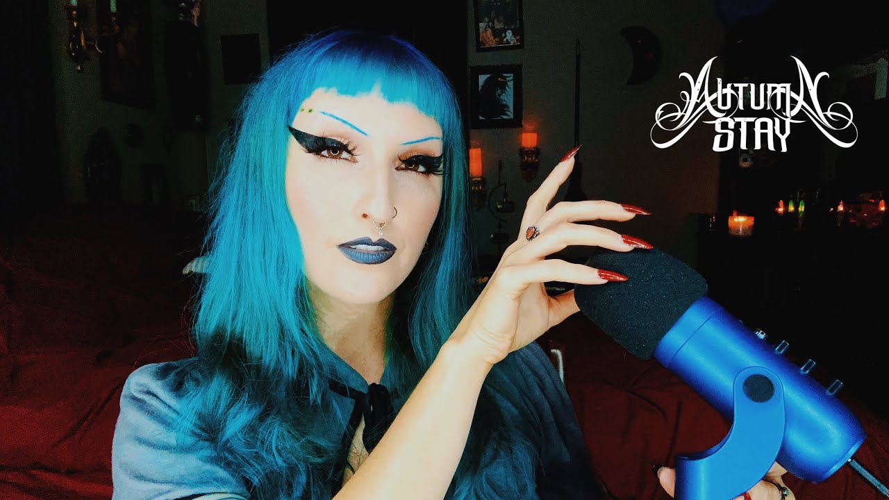 ASMR🦇🖤GOTH GIRL🖤🦇💅🏻NAIL SCRATCHING & NAIL TAPPING💅🏻| #gothgirl #asmr # ...