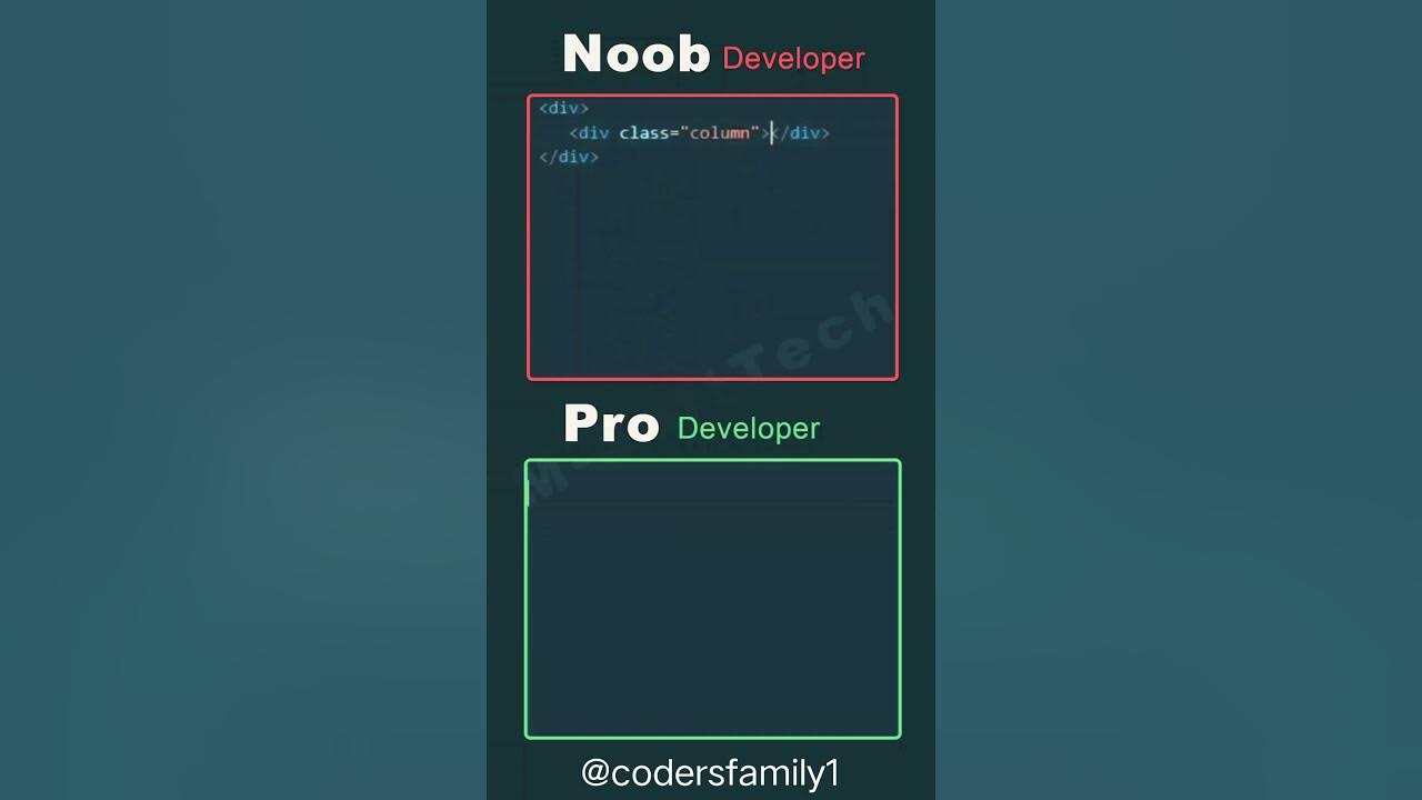 How to Become senior developer #how #to #become #seniur #web #developer #coders_family1 #html # ...