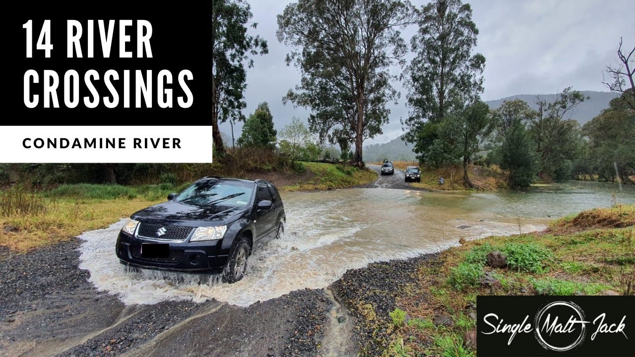 EP31.1 Condamine River 4wd Track in the Pouring Rain!, 14 River ...