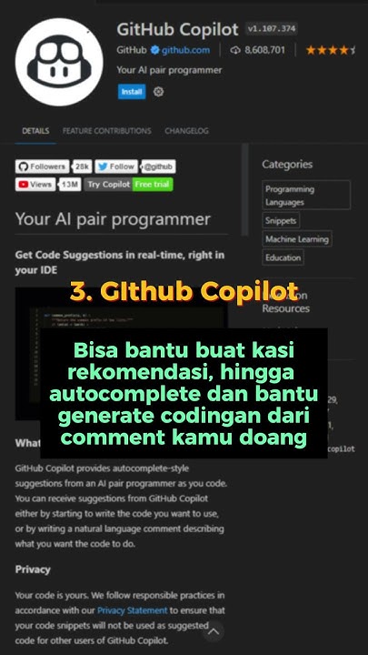 5 Extension Vscode Wajibb Codingvscode Extension Programming Coding Codingtips Youtube