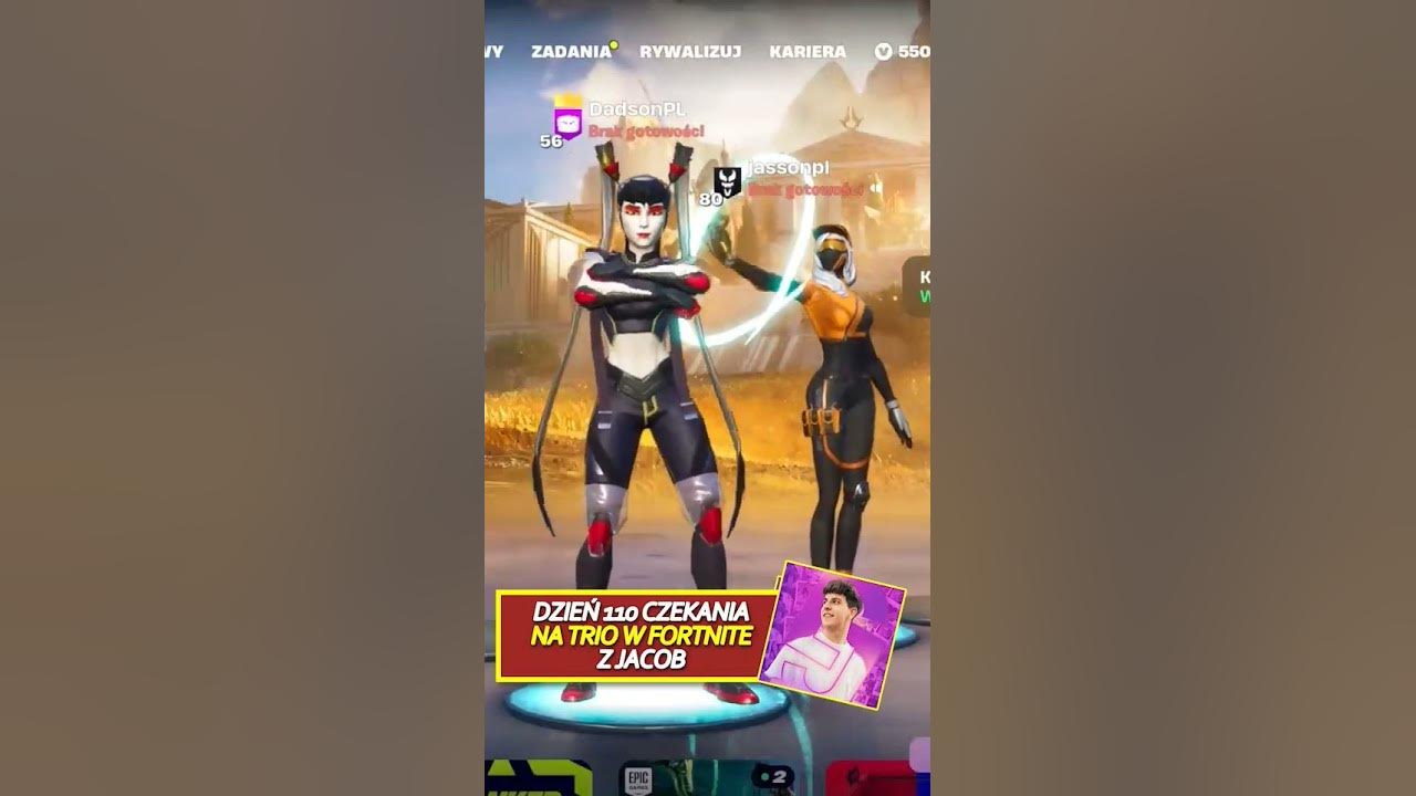 Fortnite Jacob Dzień 110 Czekania Na Trio Z Jacob Fortnite