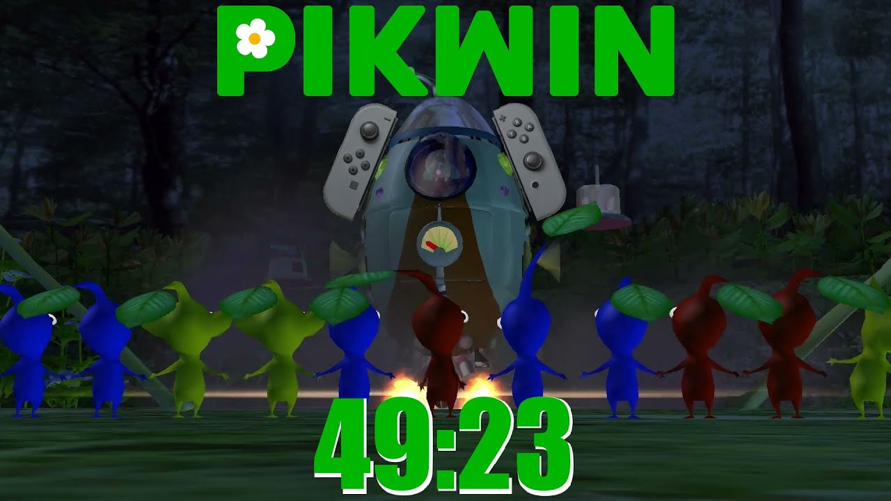 Pikmin 1 Switch - All Parts Speedrun - 49:23 - YouTube
