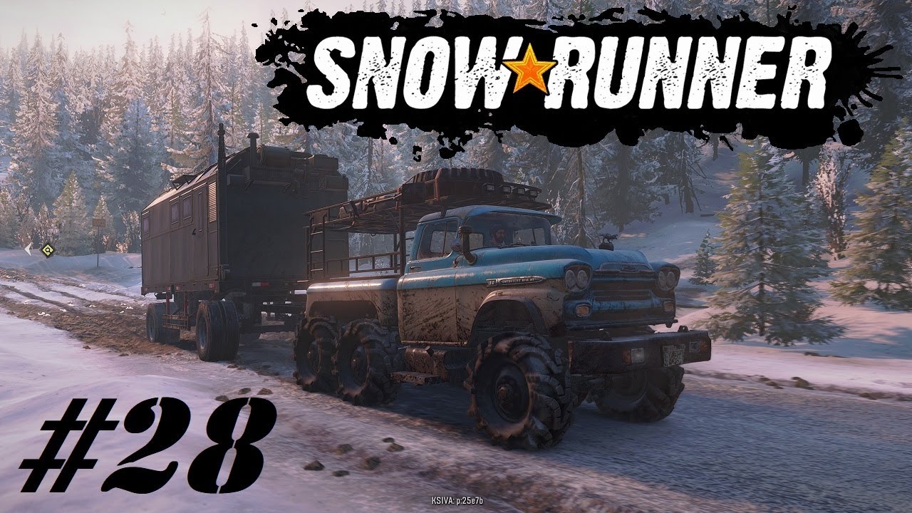 SnowRunner #28 wir haben da was aus dem Wald mitgebracht - YouTube