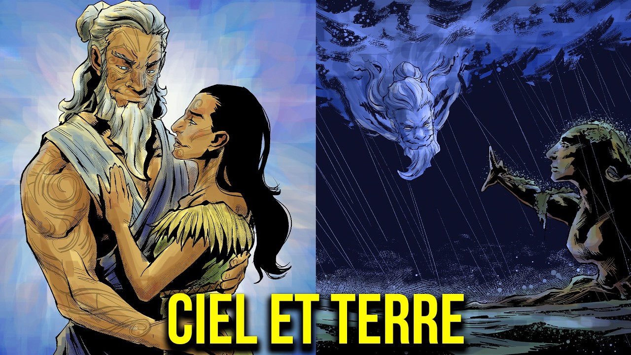 Ranginui et Papatuanuku - Les Incroyables Dieux du Ciel et de la Terre ...