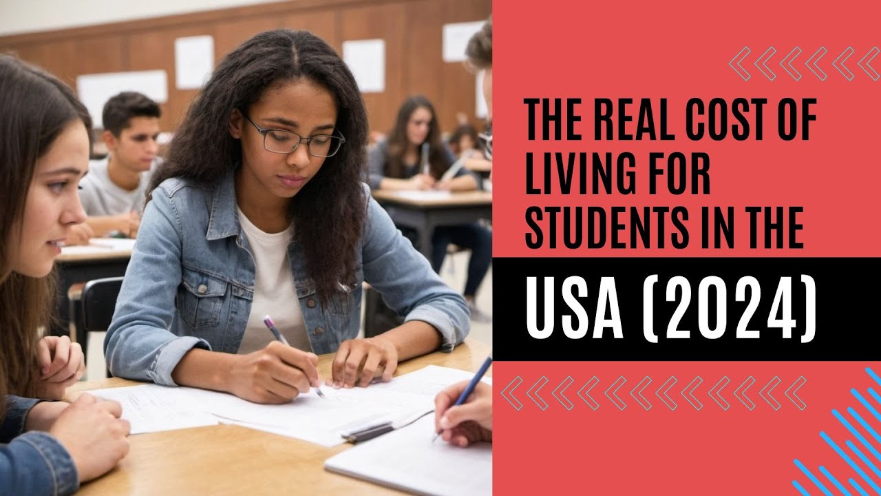 The REAL Cost of Living for Students in the USA (2024) - YouTube