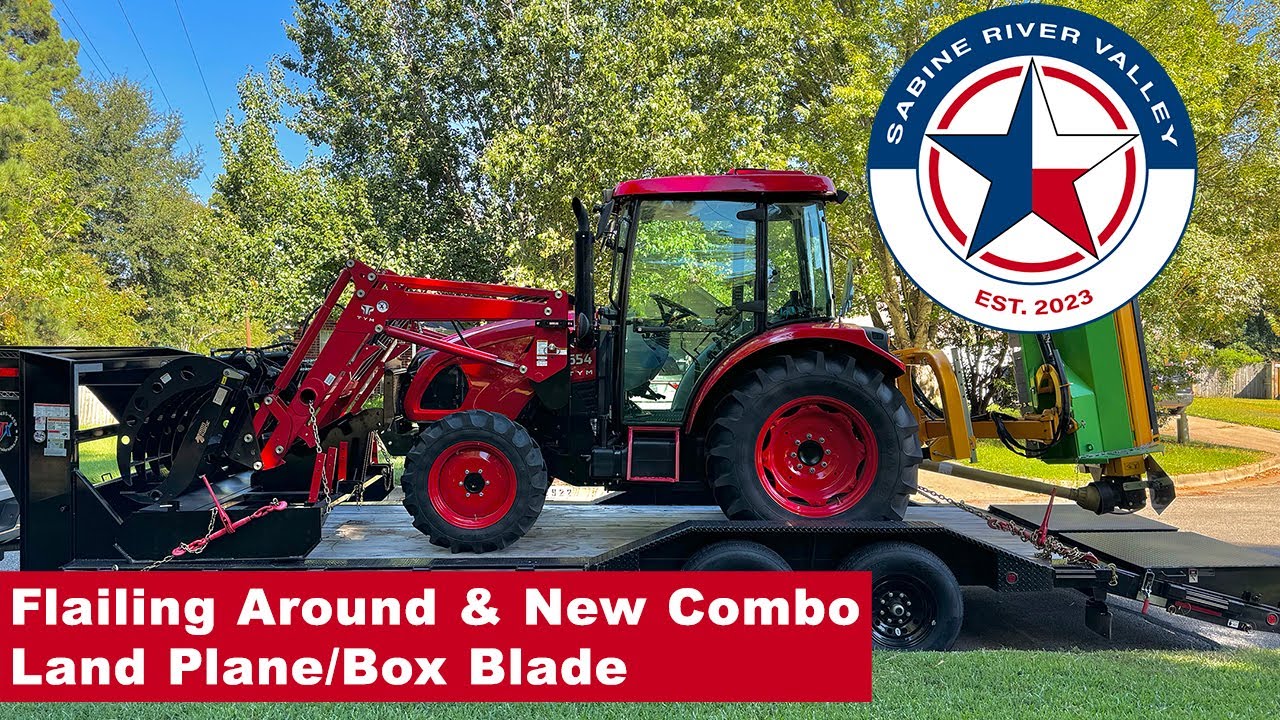 Flailing Around & The New Combo Land Plane/Box Blade - YouTube