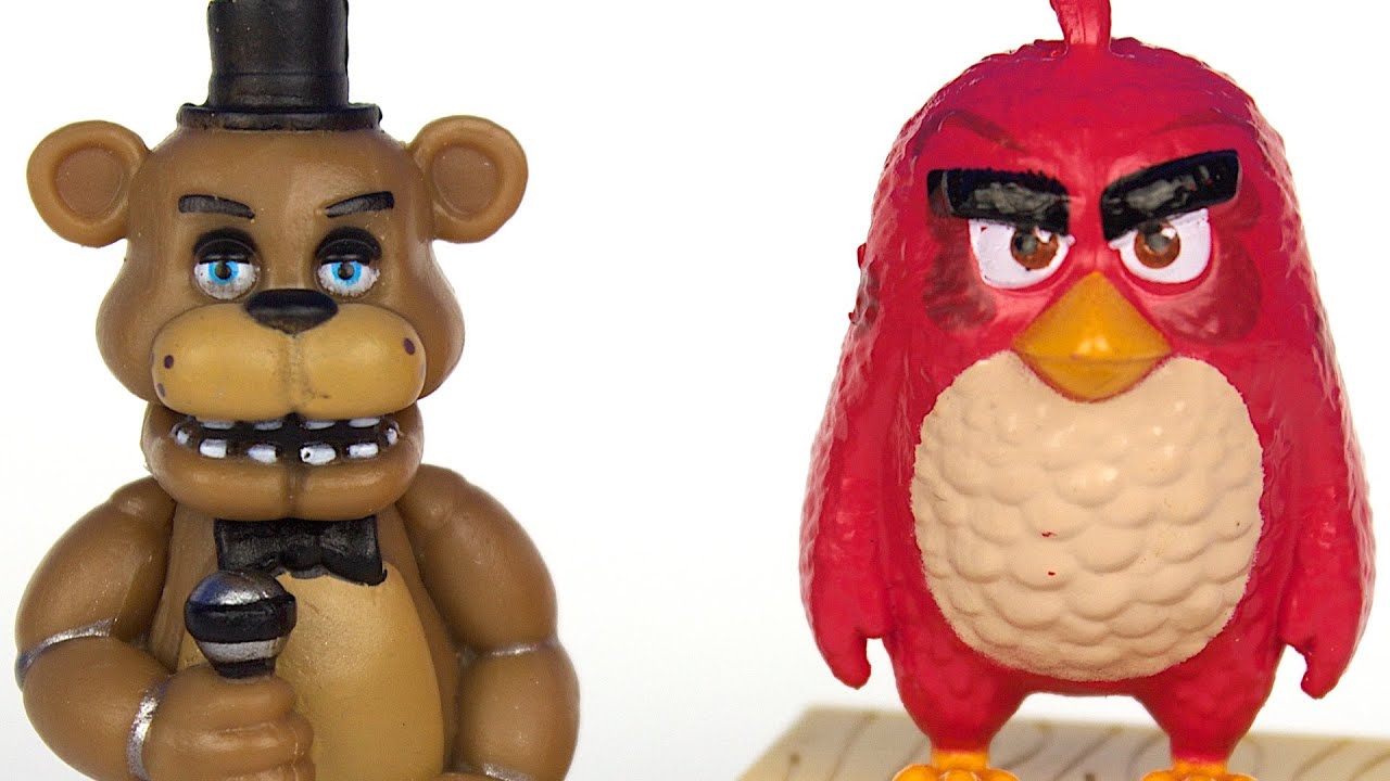 Angry Birds Battle the Five Nights at Freddy's Animatronics!!!!!! - YouTube