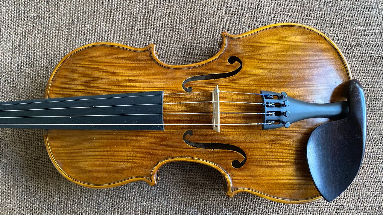 SOLD Violin #888 BEAST MODE Powerhouse of a fiddle for sale - YouTube