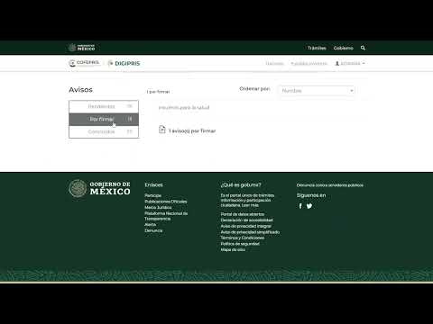 e.firma para registro en DIGIPRiS