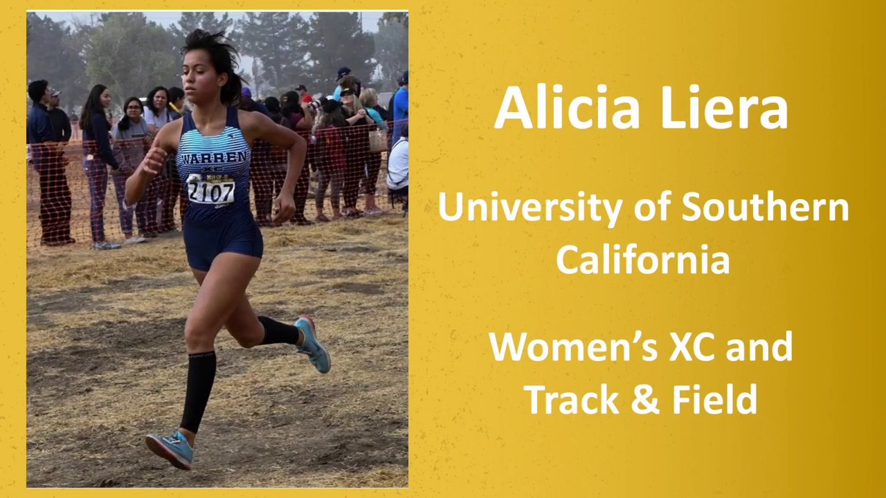Athletic Signing: Alicia Liera USC Women's Cross Country and Track and ...