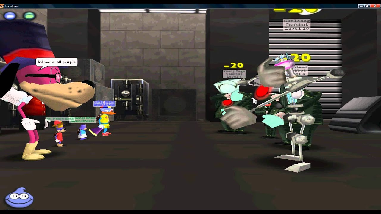 Toontown cashbot CFO (part 1/3 - YouTube