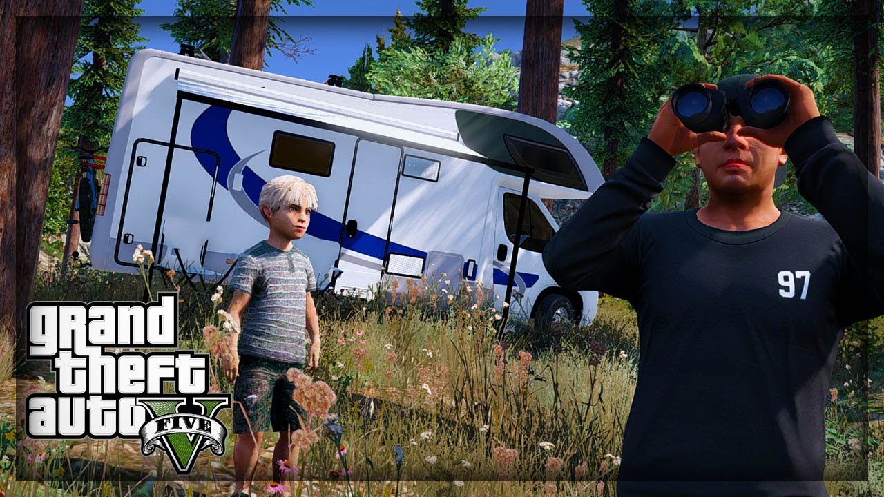 CAMPING MIT DEM KIND! - GTA 5 REAL LIFE MOD - YouTube