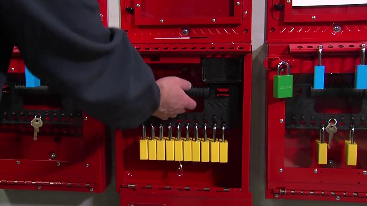 Group Lockout & Permit Control Station - YouTube