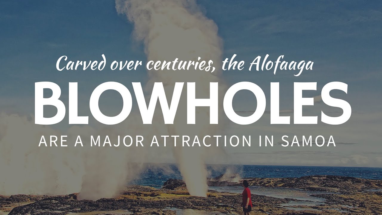 SPECTACULAR Alofaaga Blowholes: unusual travel destination in Samoa ...