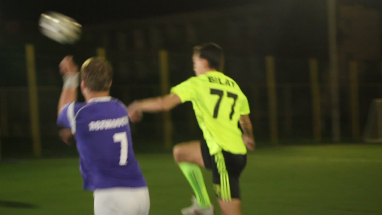 Overhead shot of a forward in a soccer match. Stock Footage - YouTube