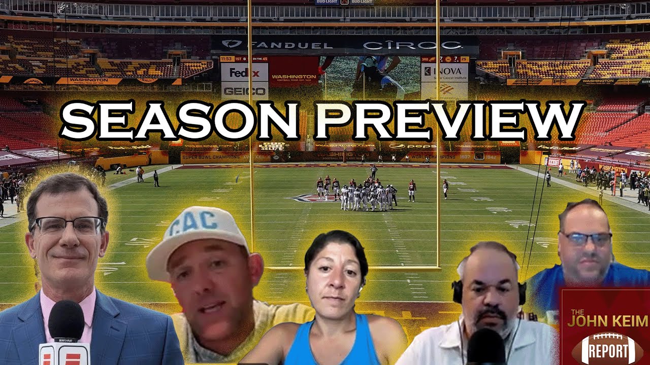Season Preview Roundtable | John Keim Report - YouTube