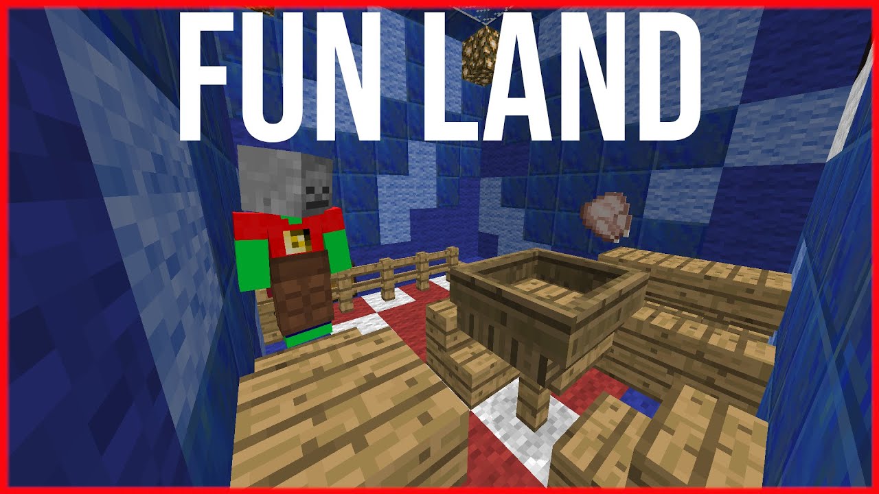 FUNLAND III - Custom Minecraft Map - PART #1 - YouTube