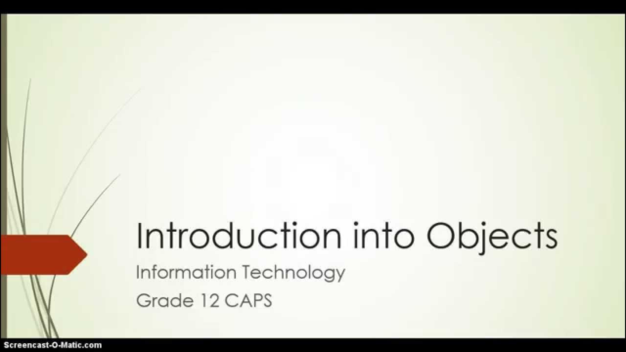 Object Oriented Programming | Introduction - YouTube