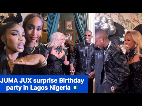 PRISCILLA SURPRISED JUMA JUX WITH A BIRTHDAY PARTY IN LAGOS NIGERIA 🇳🇬 #viral #trend #priscy 