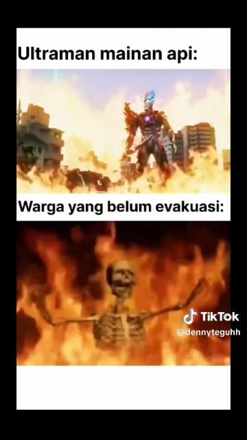 Telat Evakuasi Dikit Langsung Kebakar💀🗿 |(Tiktok: @Dennyteguhh) |# ...