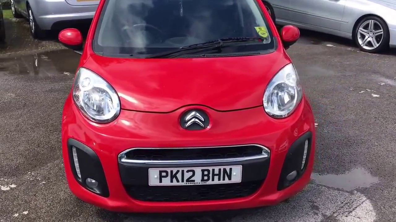 2012 Citroen c1 automatic - YouTube