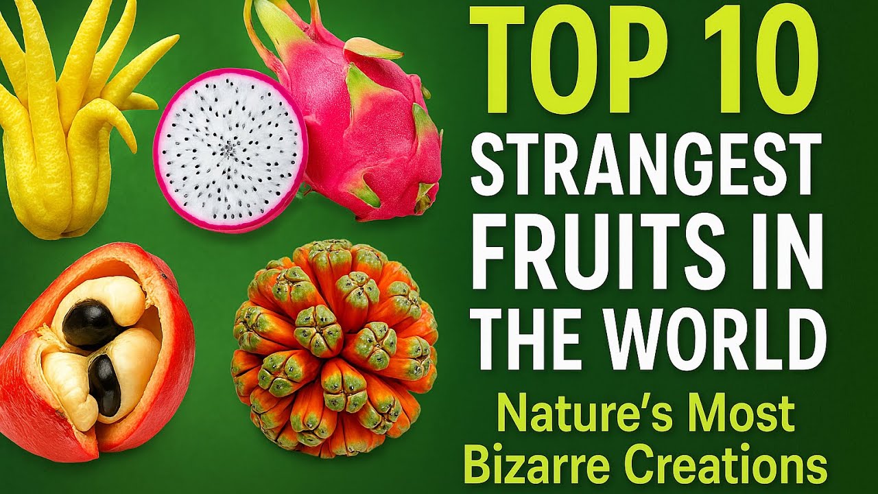 Top 10 Strangest Fruits in the World – Nature’s Most Bizarre Creations ...