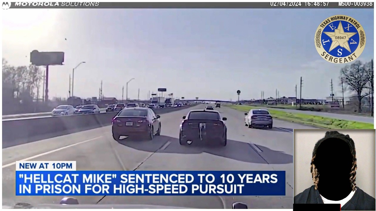"Hellcat Mike" in a Hellcat Charger F***S w/ WRONG Texas State Trooper ...