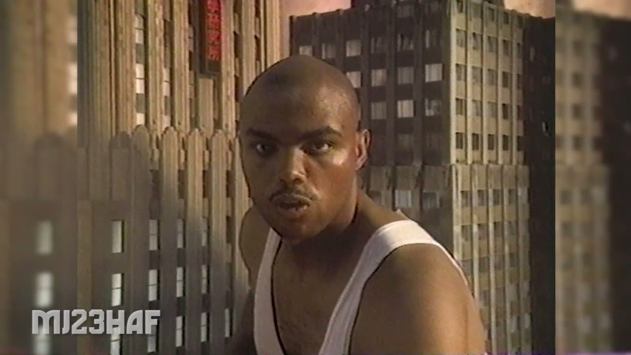 Charles Barkley vs Godzilla Funny Commercial (Nike) - YouTube
