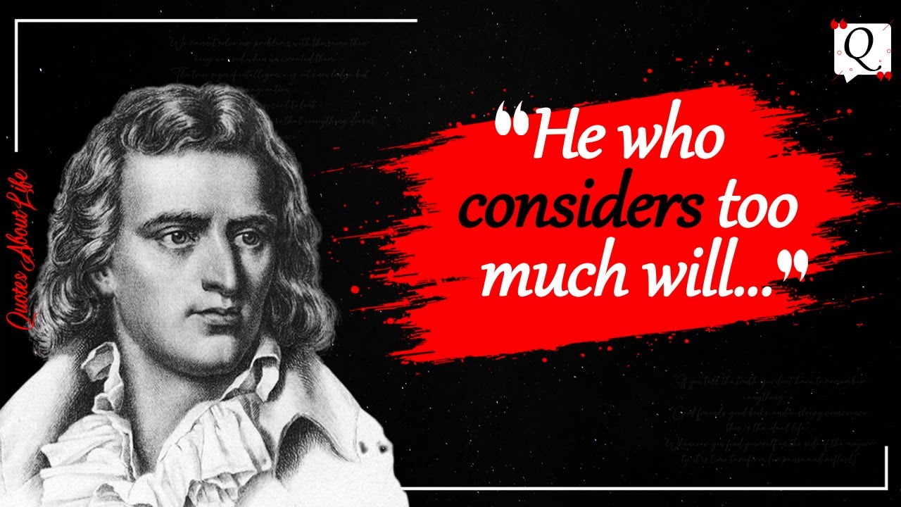 Friedrich Schiller's Quotes which are better to be known when young to ...