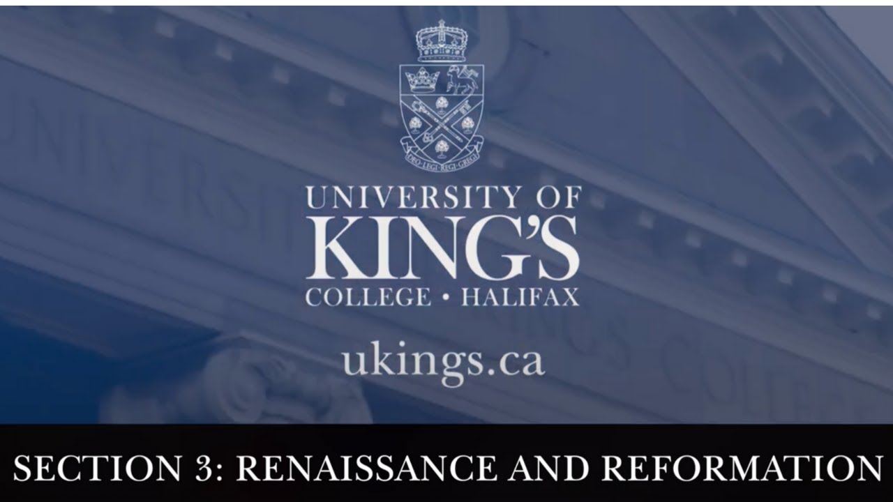 FYP Section Three: Renaissance and Reformation with Dr. Simon Kow ...