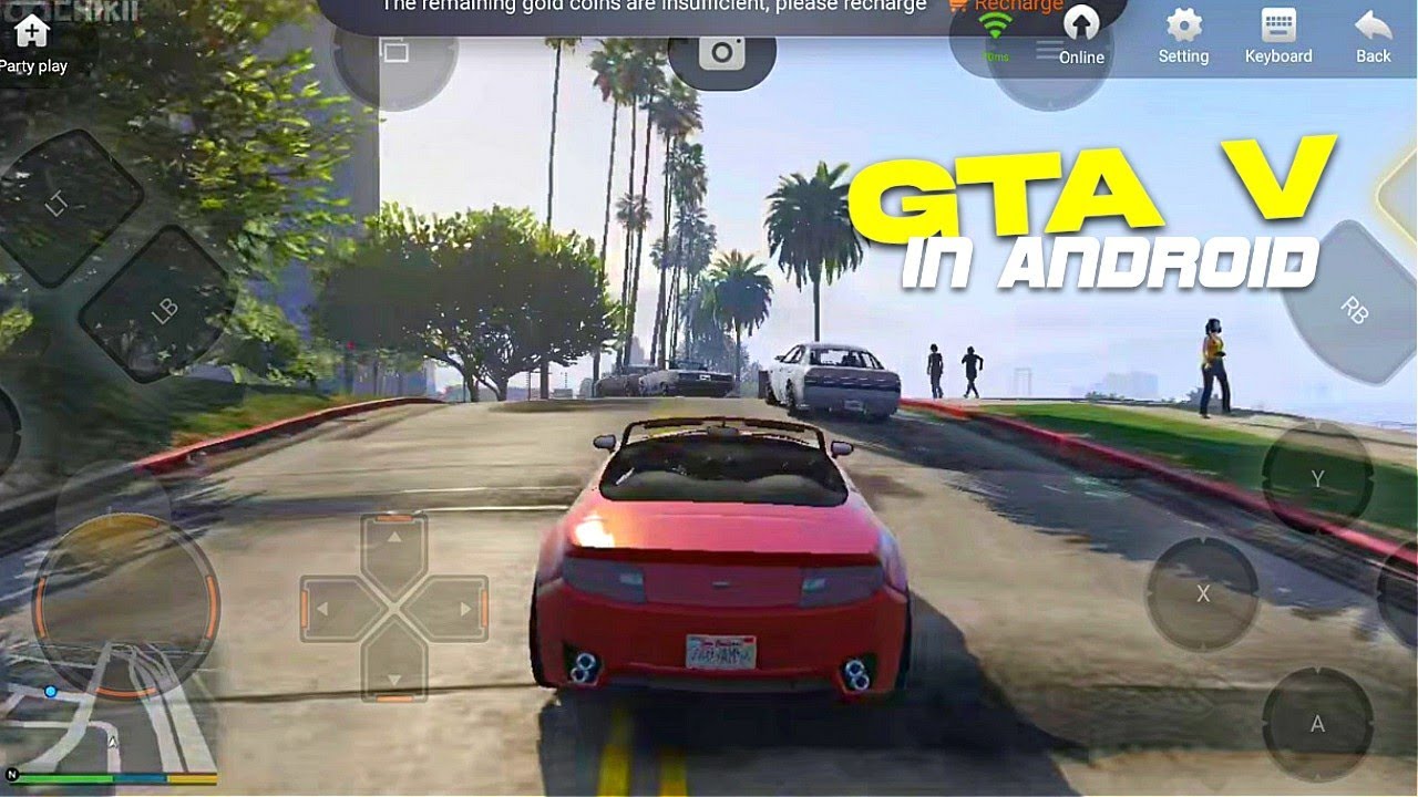 Playing GTA V In Android | FT. POCO F1 - YouTube
