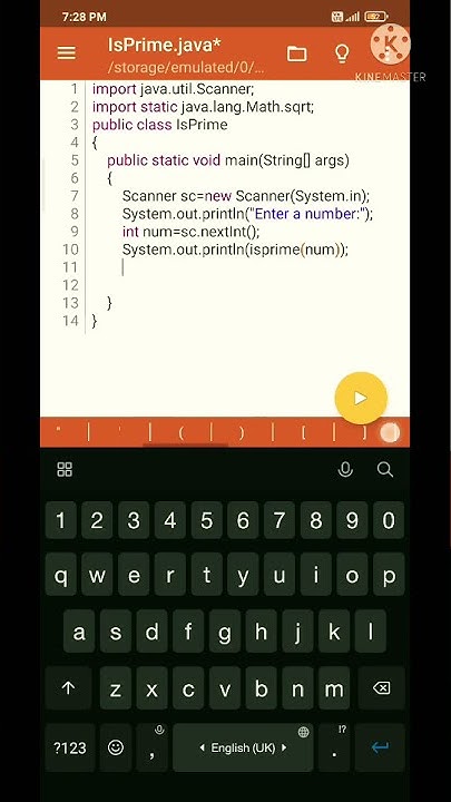 Java Program To Check Prime Number Java Primenumber Codingshots Learnjava Prime Youtube 